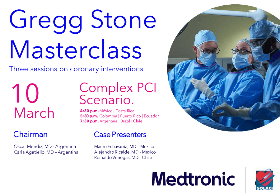 10/03 | Masterclass Medtronic-SOLACI with Gregg Stone: Complex PCI ...