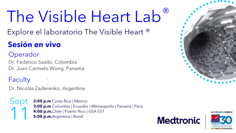 Evento virtual SOLACI-Medtronic | The Visible Heart Lab | SOLACI