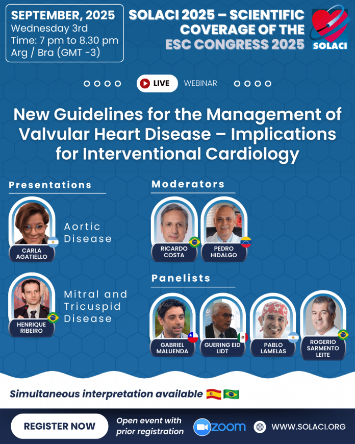 SOLACI Webinar – New Guidelines for the Management of Valvular Heart Disease: Implications for ...